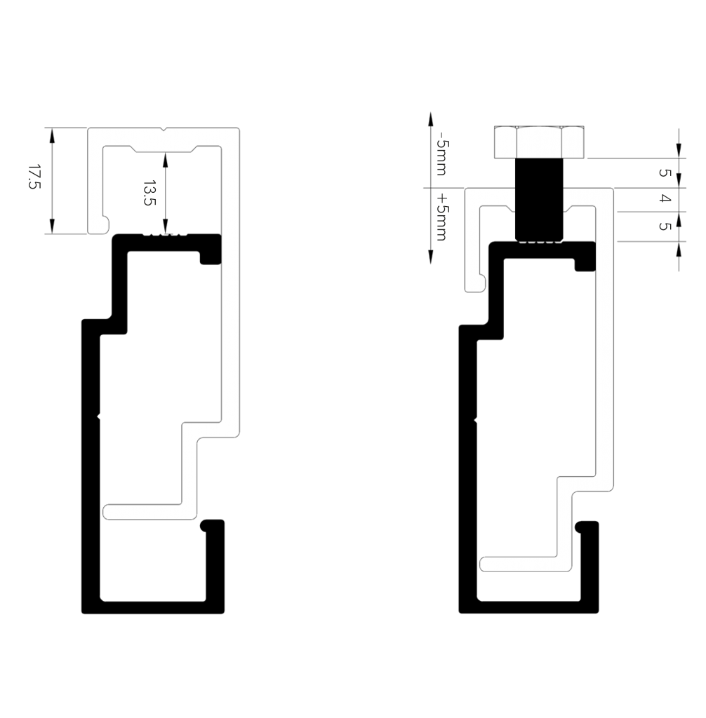 DCS004 Framing System - Downer