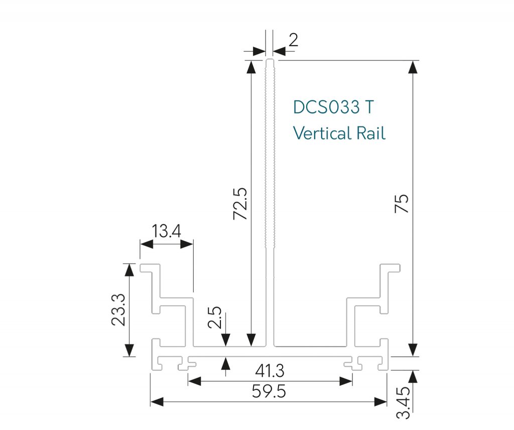 DCS033 Aluminium Rainscreen Framing System - Downer